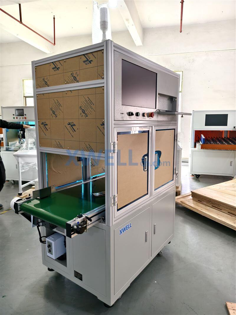 A full 32700 cylindrical cell battery pack assembly line was sent to ...