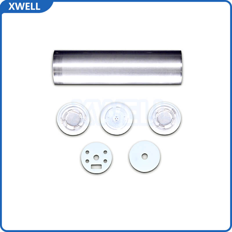 304 Stainless Steel 18650 Battery Shell with 18mm Diameter and 65mm ...