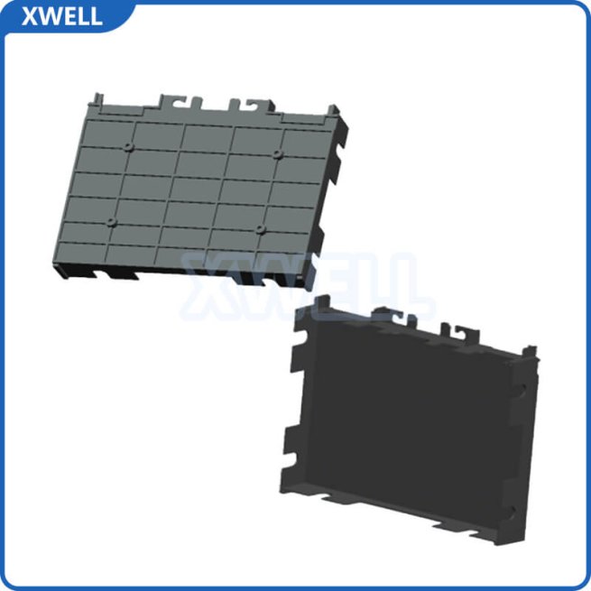 130AH Prismatic Cell ABS+PC Fireproof Prismatic Battery Bracket ...