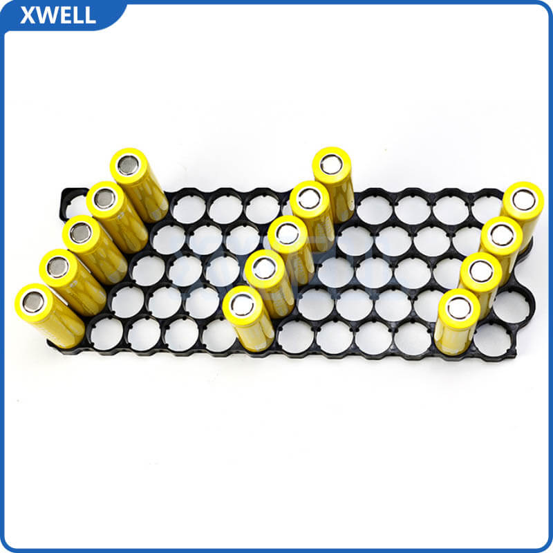 Premium 18650 Lithium Battery Offset One-Piece Holder, Non ...