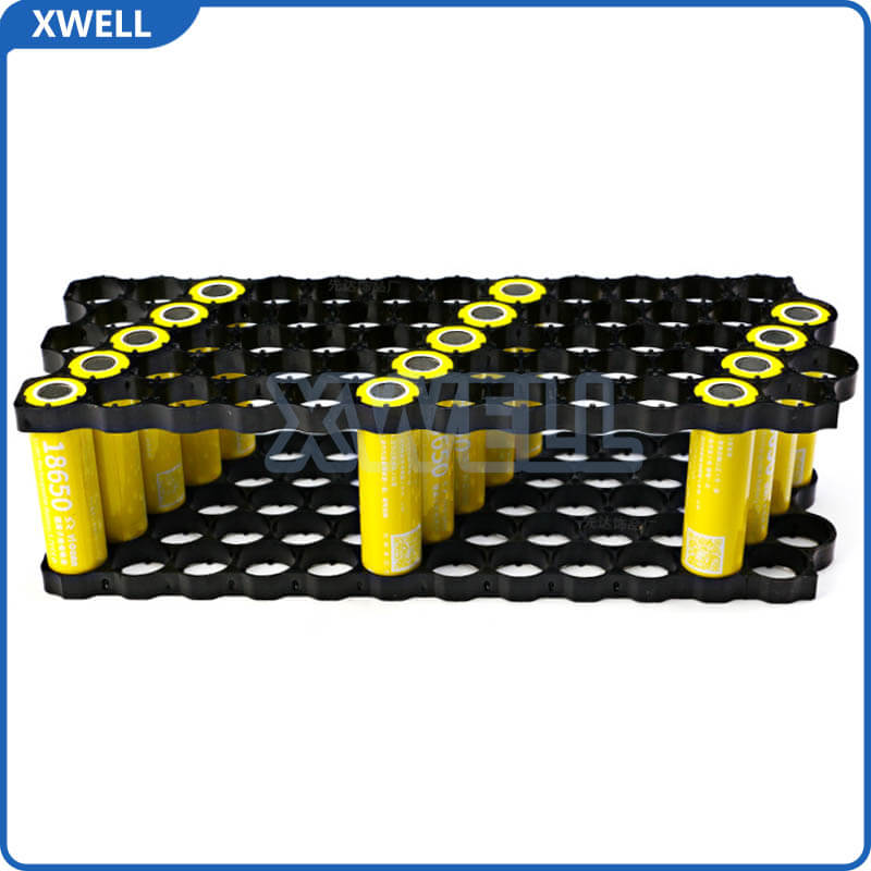 Premium 18650 Lithium Battery Offset One-Piece Holder, Non ...